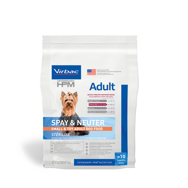 VETERINARY HPM® Spay & Neuter Small & Toy Adult Dog Food - Virbac US